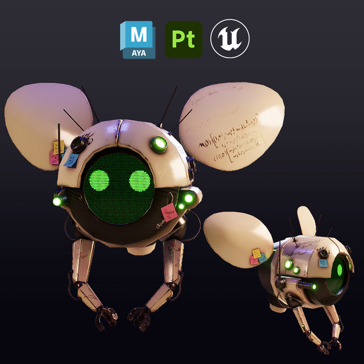 ArtStation - TS-006 Helper Bot