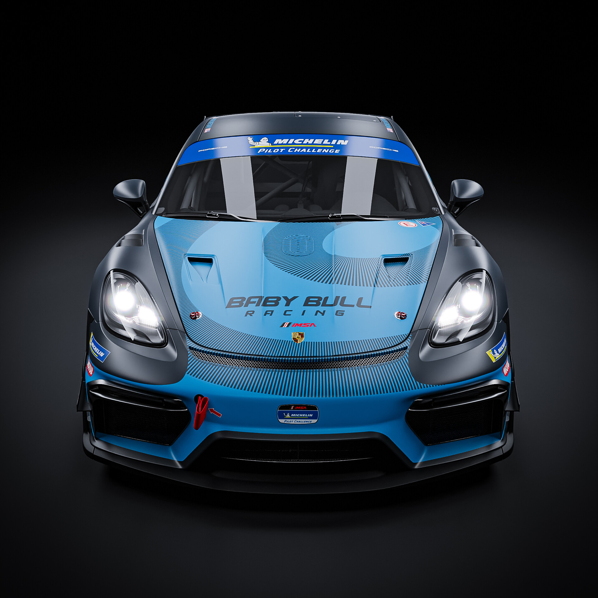 ArtStation - 2025 - IMSA Michelin Pilot Challenge - Baby Bull Racing ...