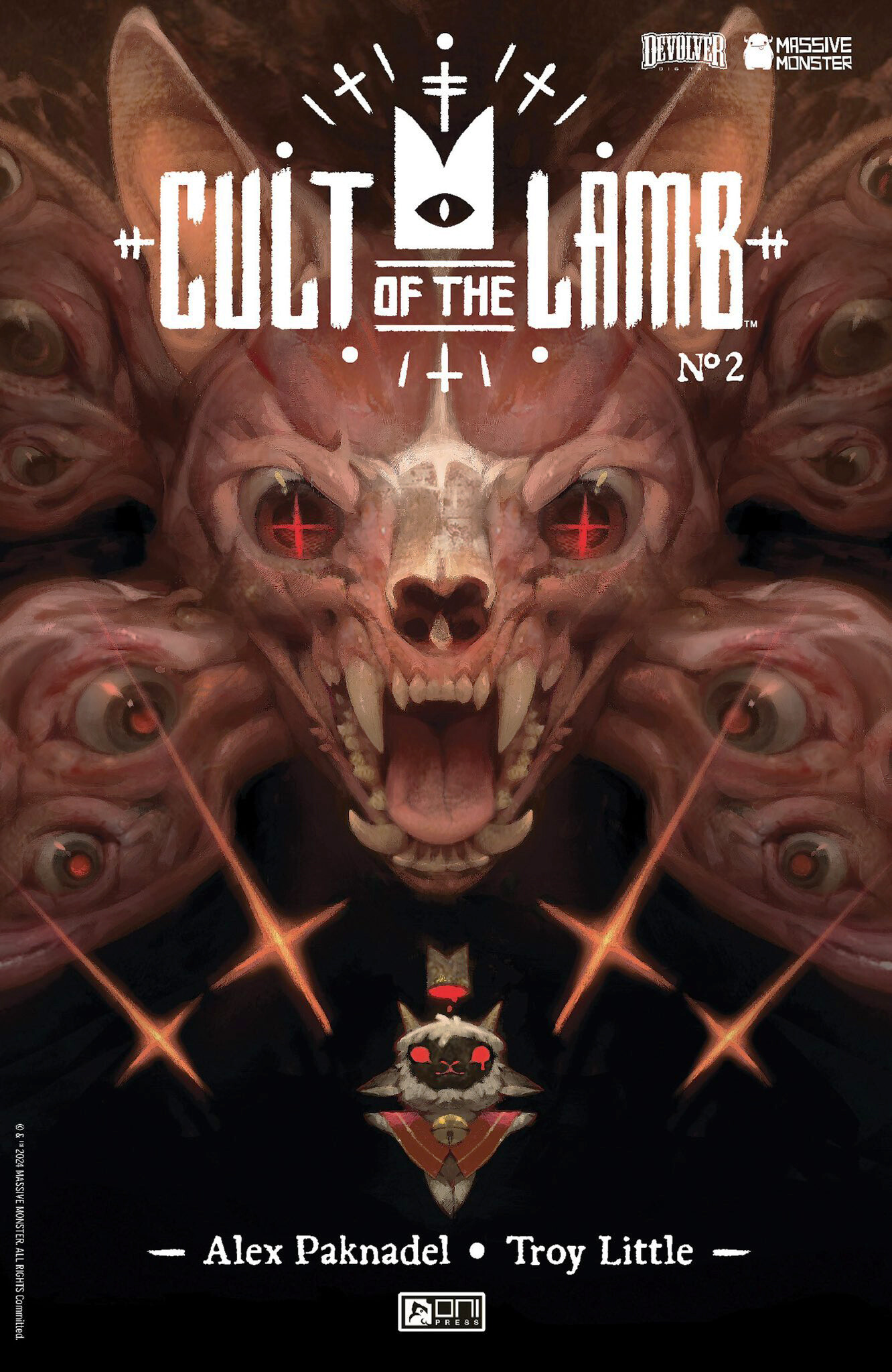 ArtStation - Cult of the Lamb Comic Variant Cover