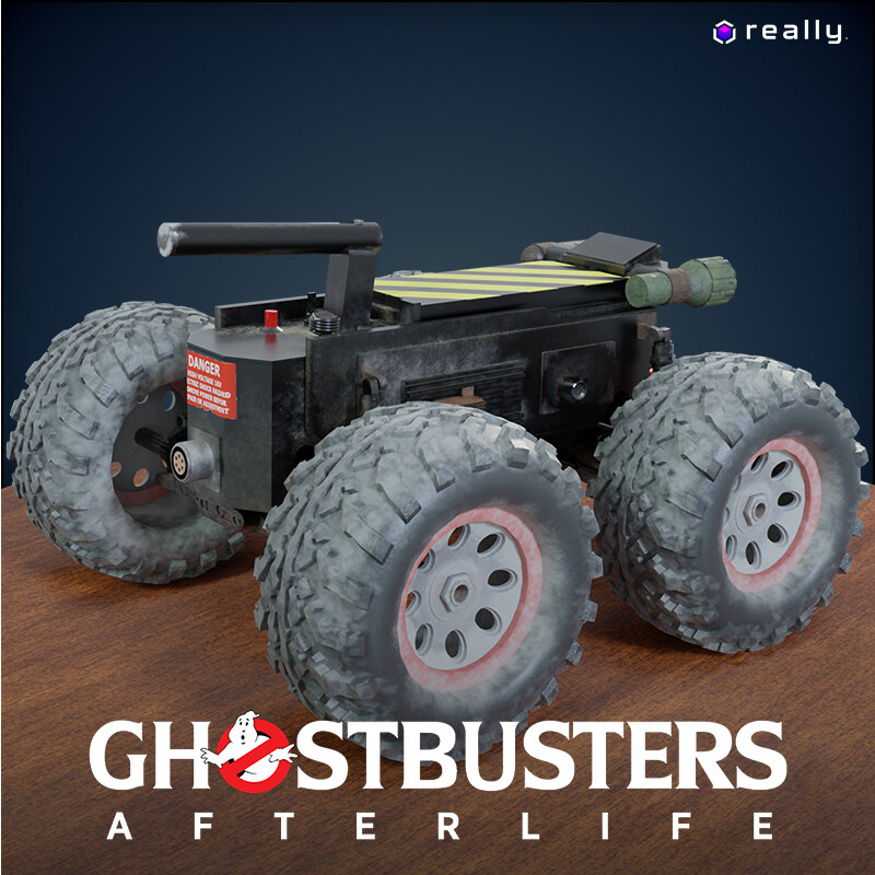 ArtStation - Ghostbusters Afterlife: AR Movie Prop: Remote Trap Vehicle ...