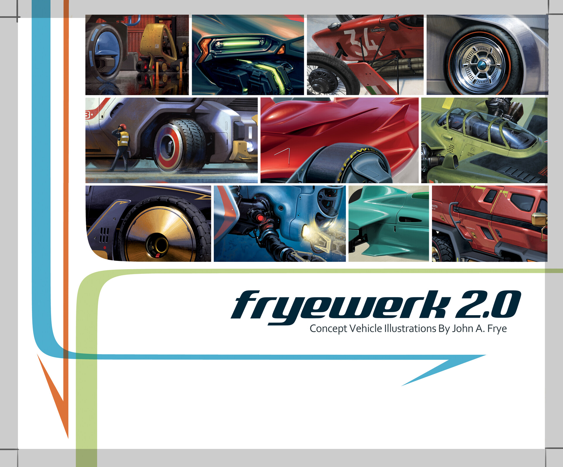 ArtStation - Cover Design, "Fryewerk 2.0"
