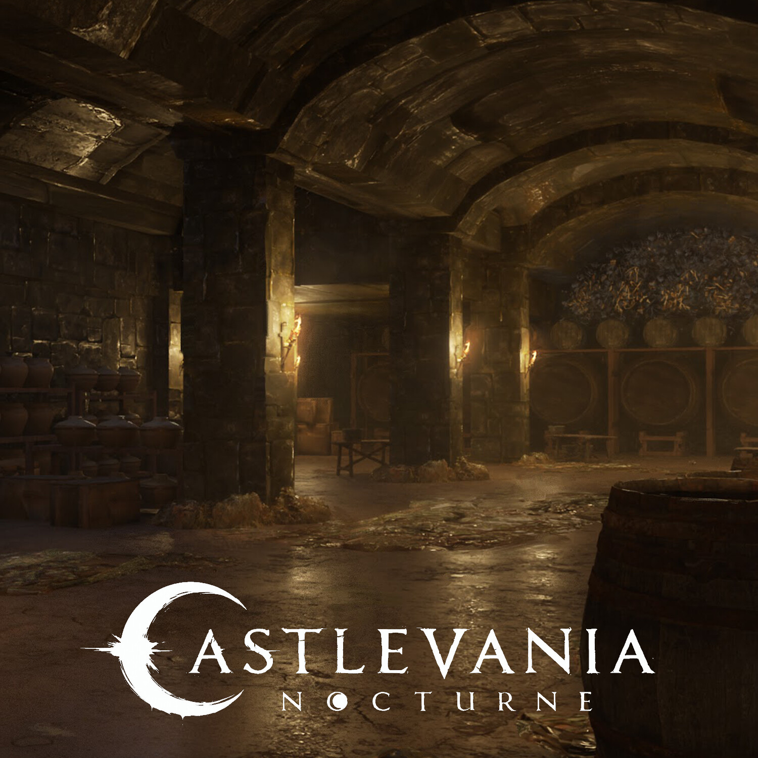ArtStation - Abbey Storeroom