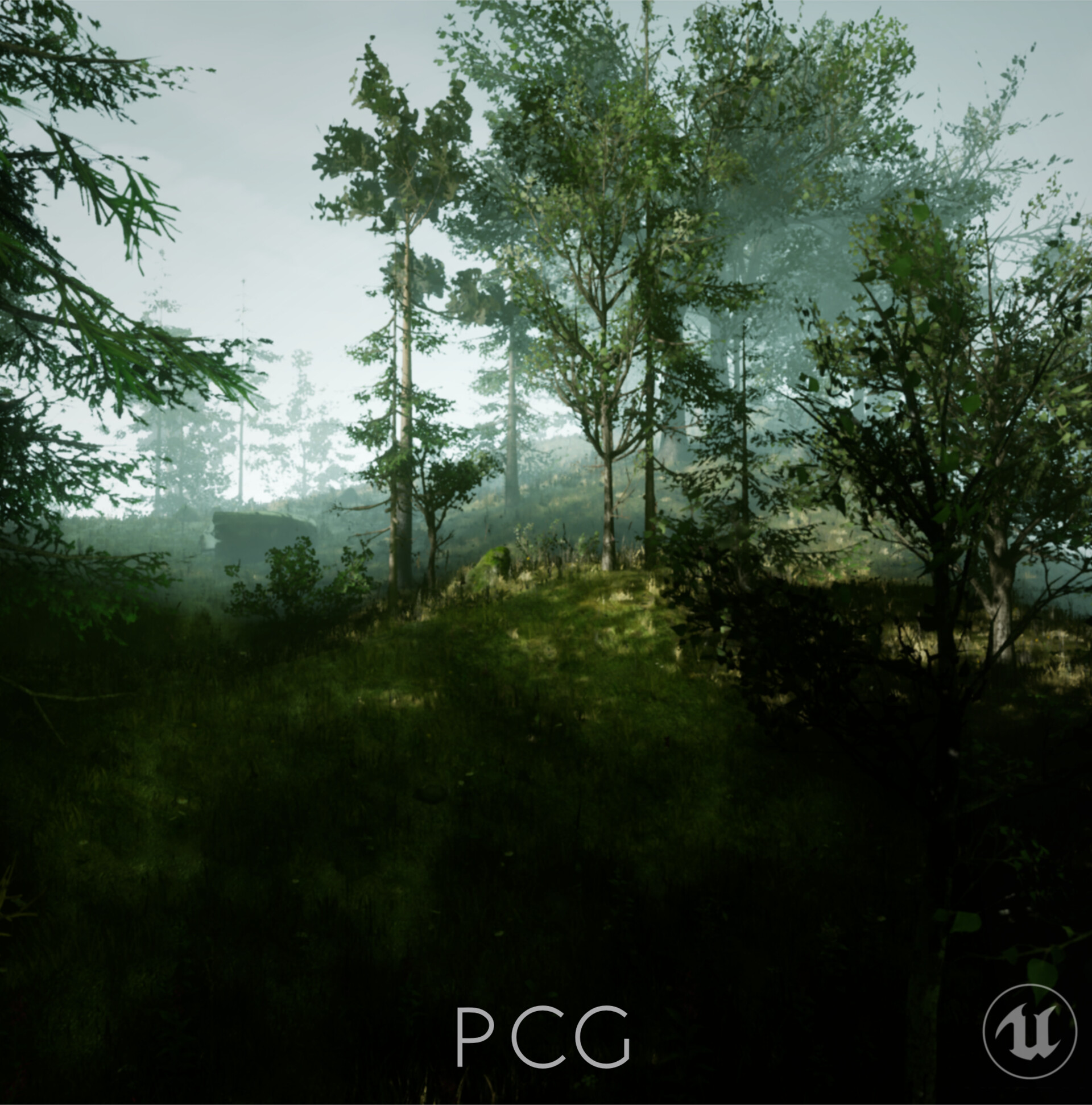 ArtStation - Procedural Forest (PCG) - Unreal Engine 5