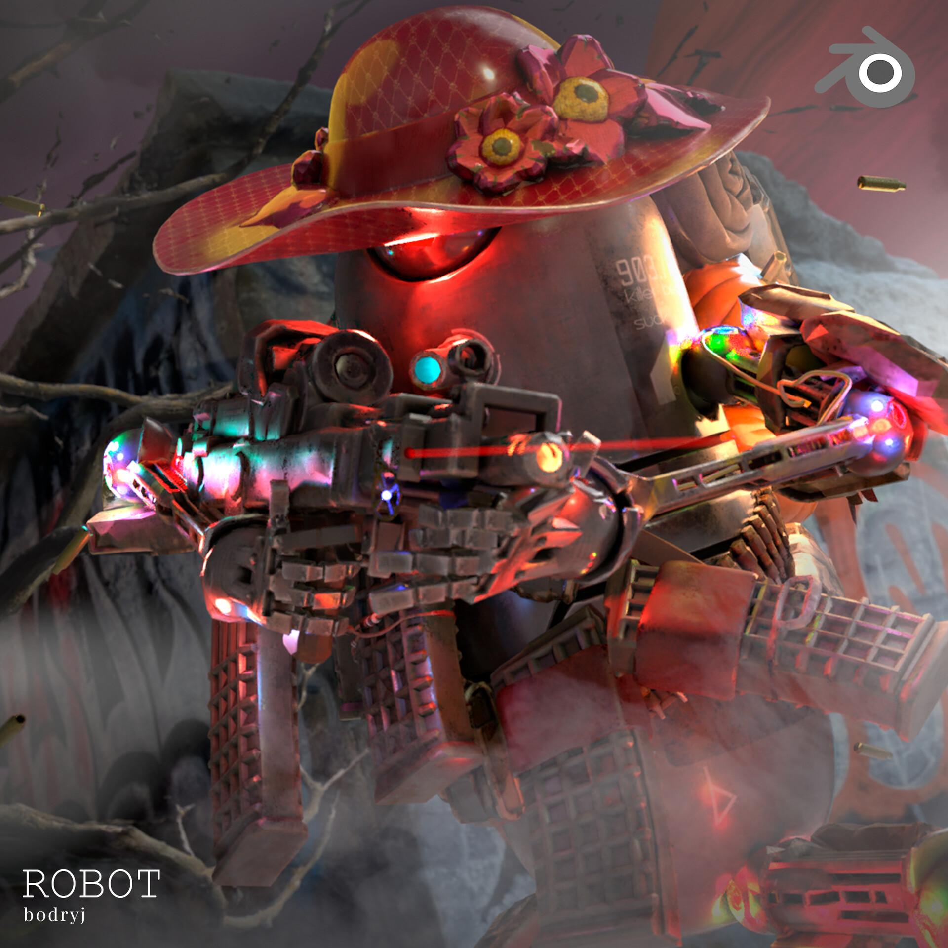 ArtStation - military bot