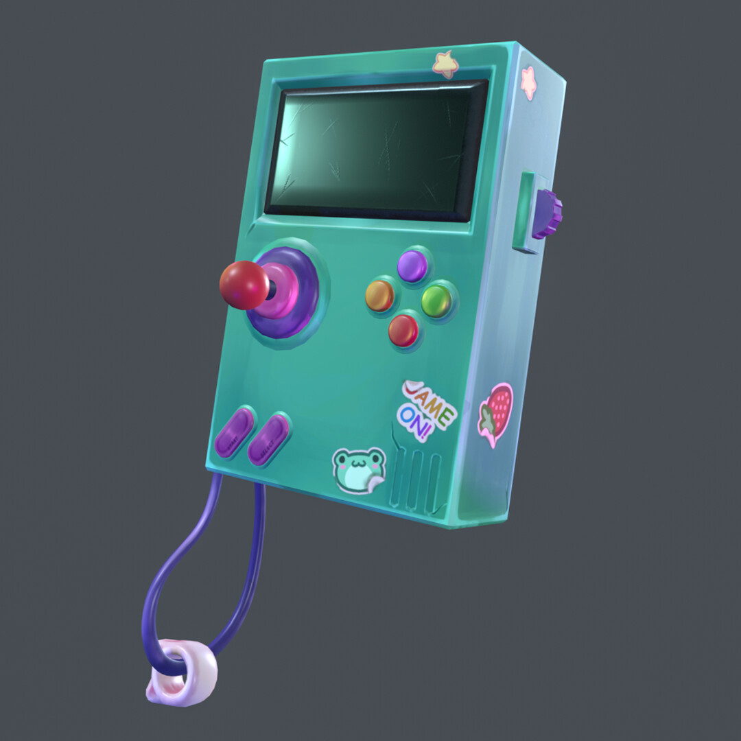 ArtStation - Handheld Game Console