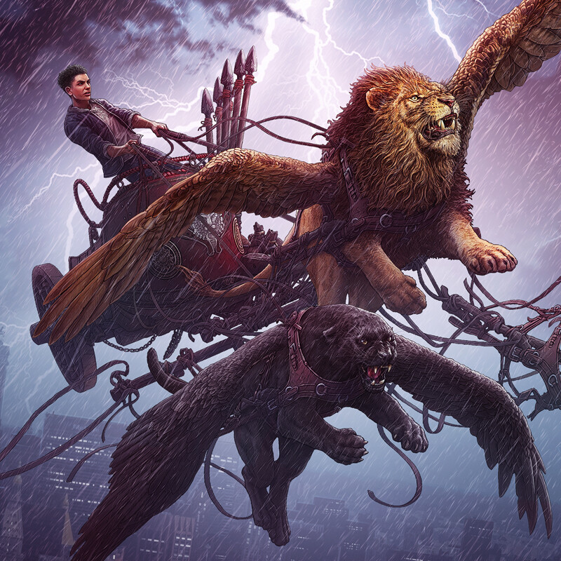 ArtStation - City of the Plague God Cover Art