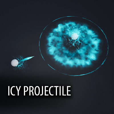 ArtStation - Icy VFX Projectile