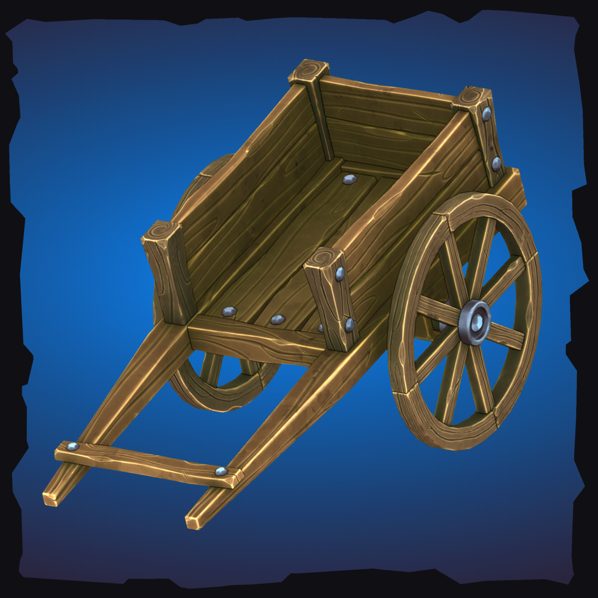 ArtStation - Stylized Wagon