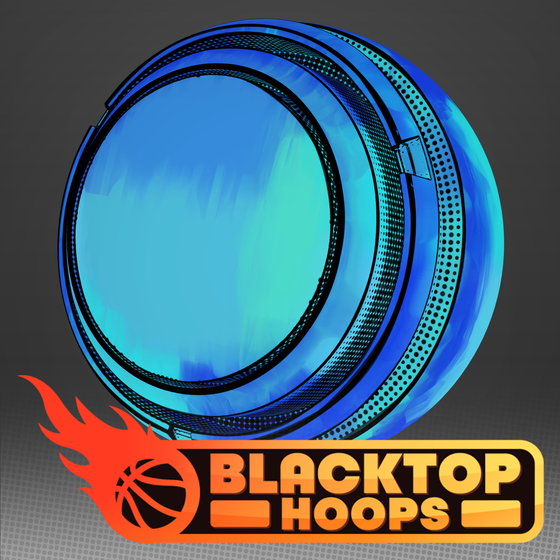 ArtStation - Blacktop Hoops: Stylized Base Material