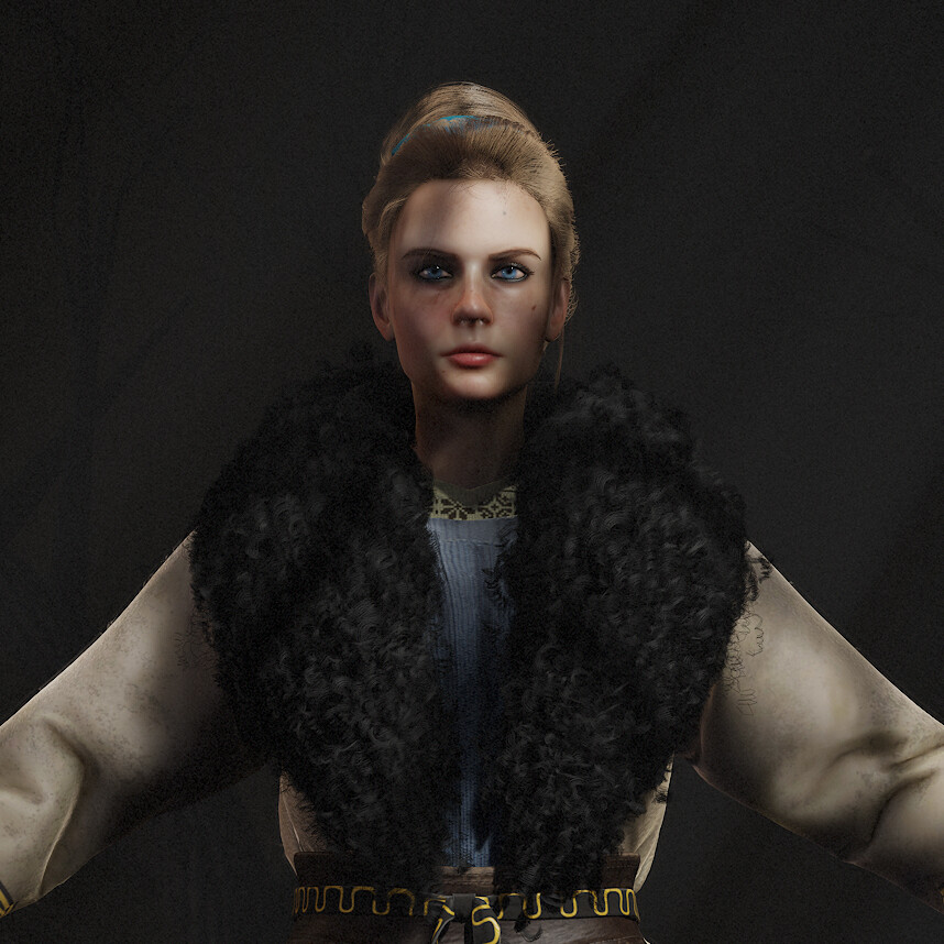 ArtStation - Lone Wolf - Main Character - 2021