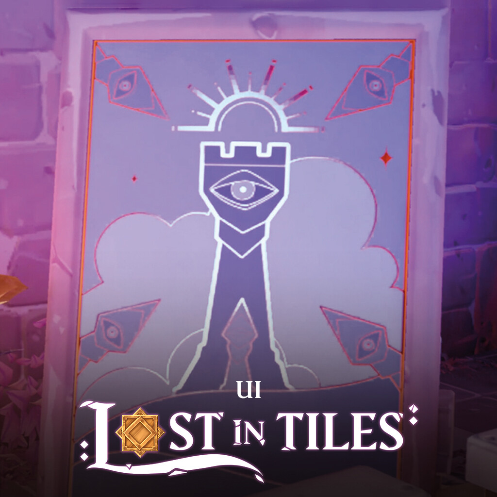 ArtStation - Lost in Tiles - UI Design