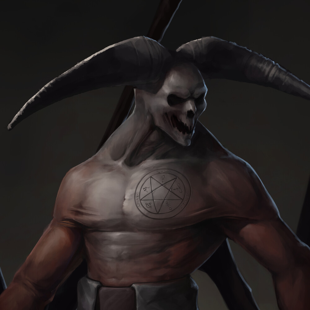 ArtStation - Evil dude.