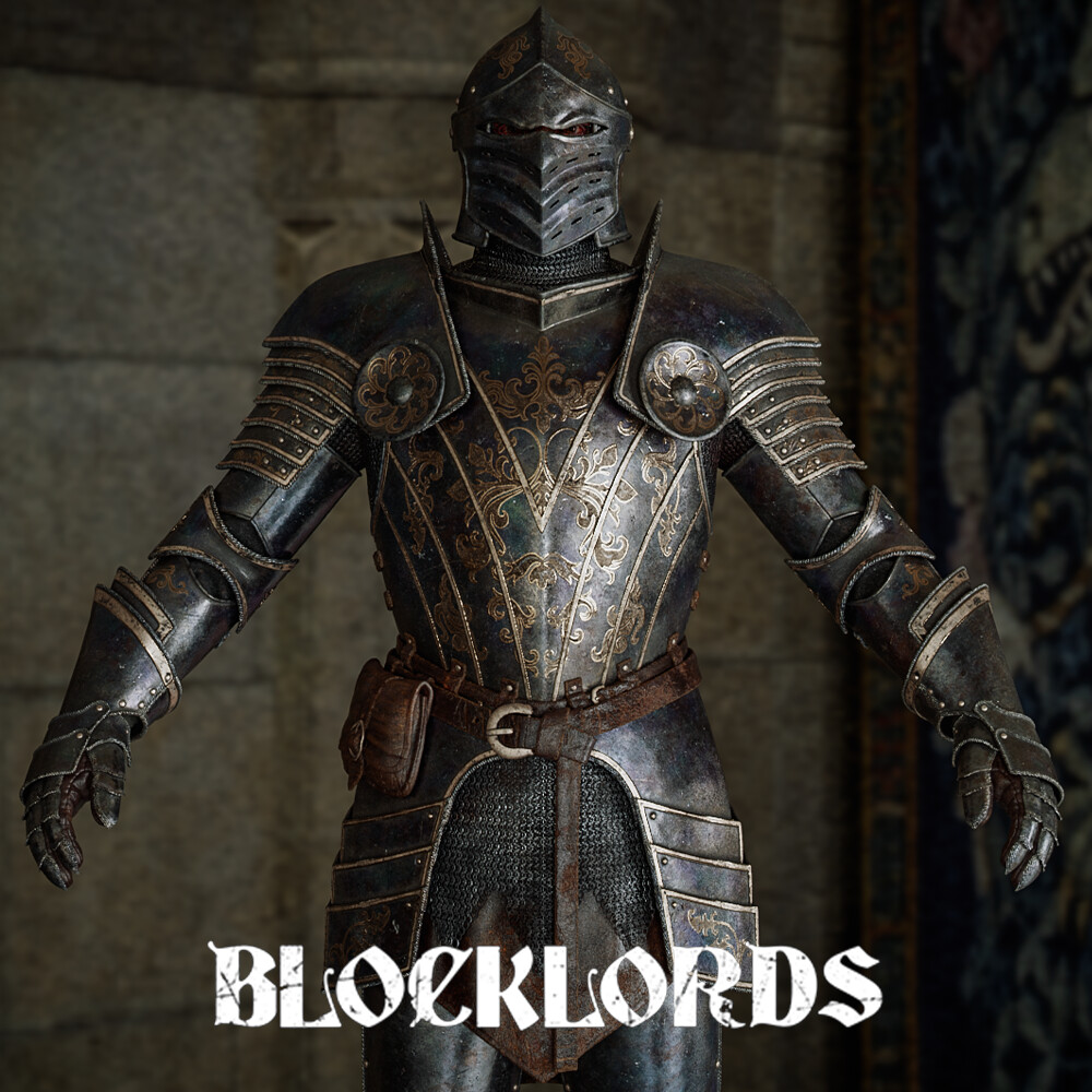 ArtStation - Blocklords - Protect your House: Knight