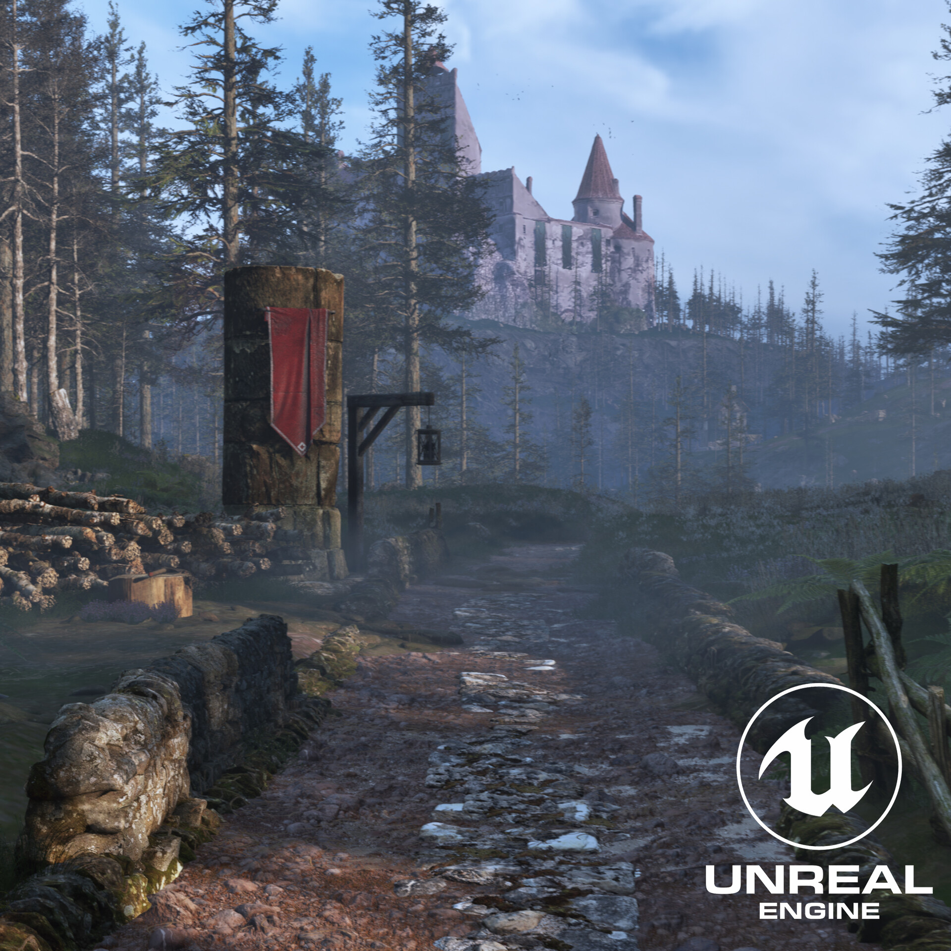 ArtStation - Medieval Environment - Unreal Engine Study