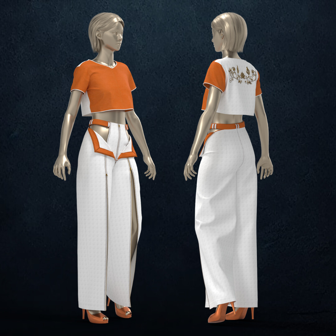 ArtStation - Digital fashion, stylish suit