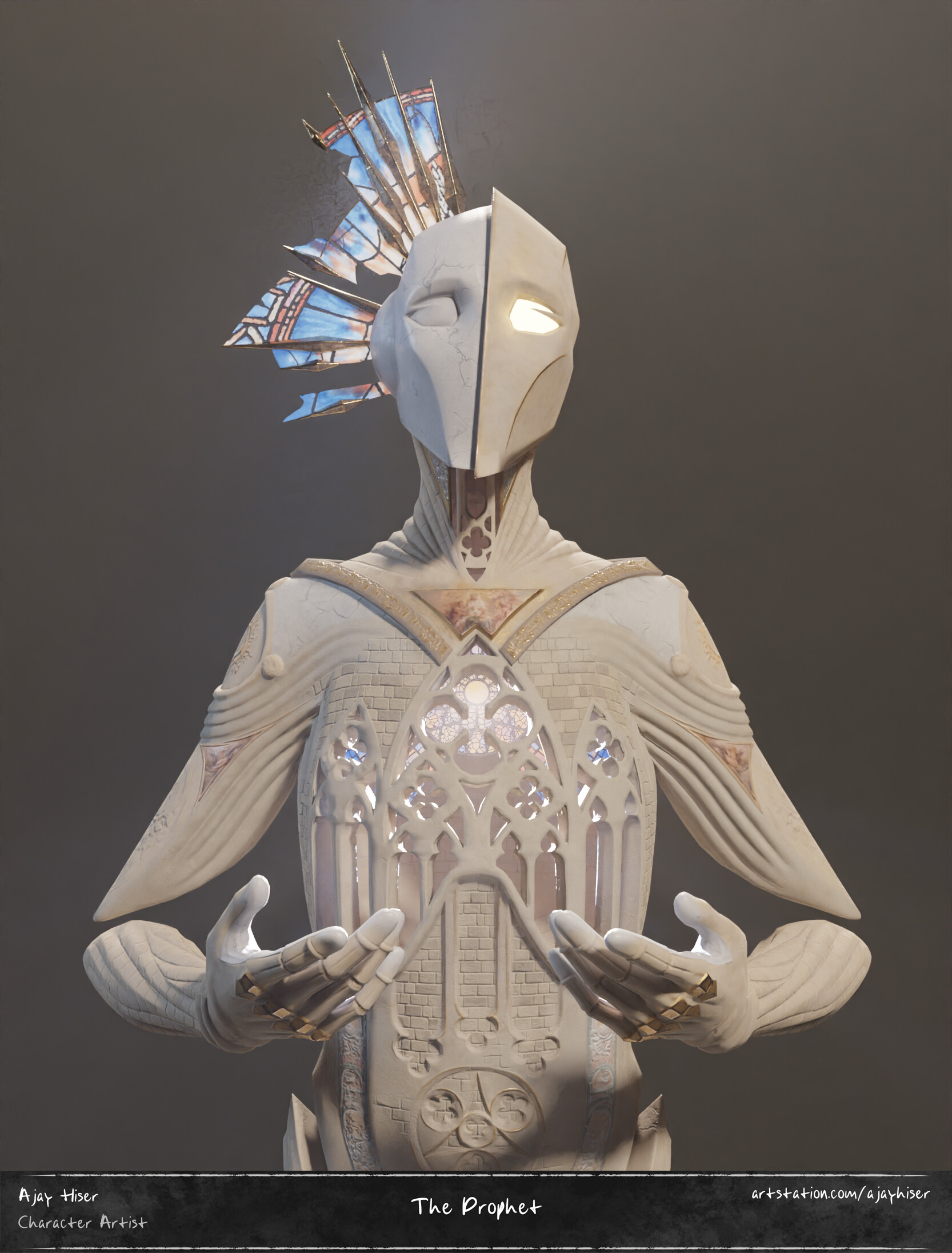 ArtStation - The Prophet - Final Major Project : First Character (Religious Archetype)