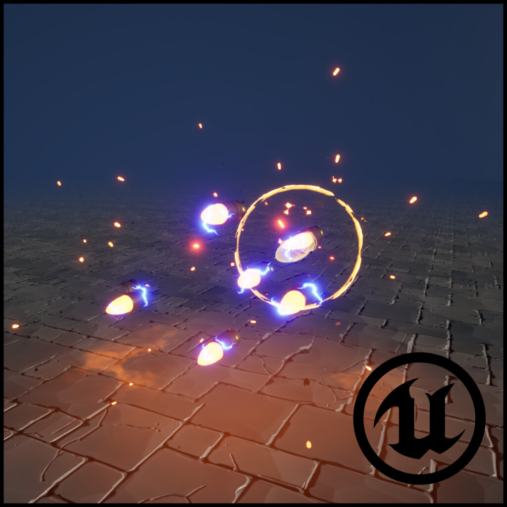 ArtStation - Stylized Shooting - UE5 VFX