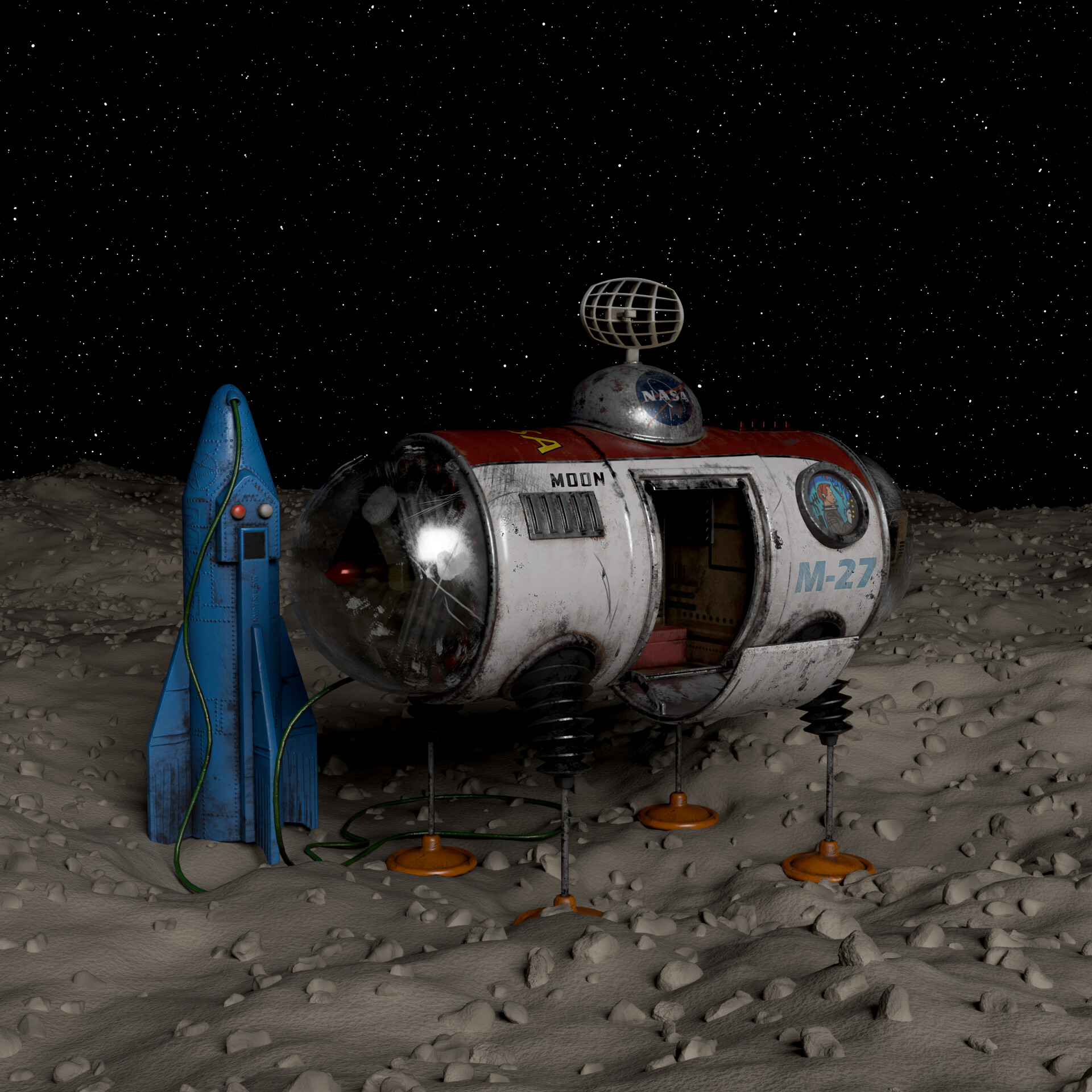 ArtStation - Yonezawa Moon Explorer