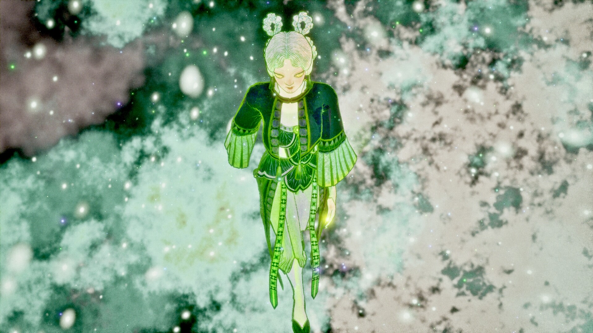 ArtStation - "Luminous Flow": Digital Fashion Meets "Dreamwalking" Magic