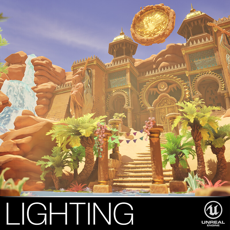 ArtStation - Lighting - Nomad's Rest - Overwatch Inspired Fan Project