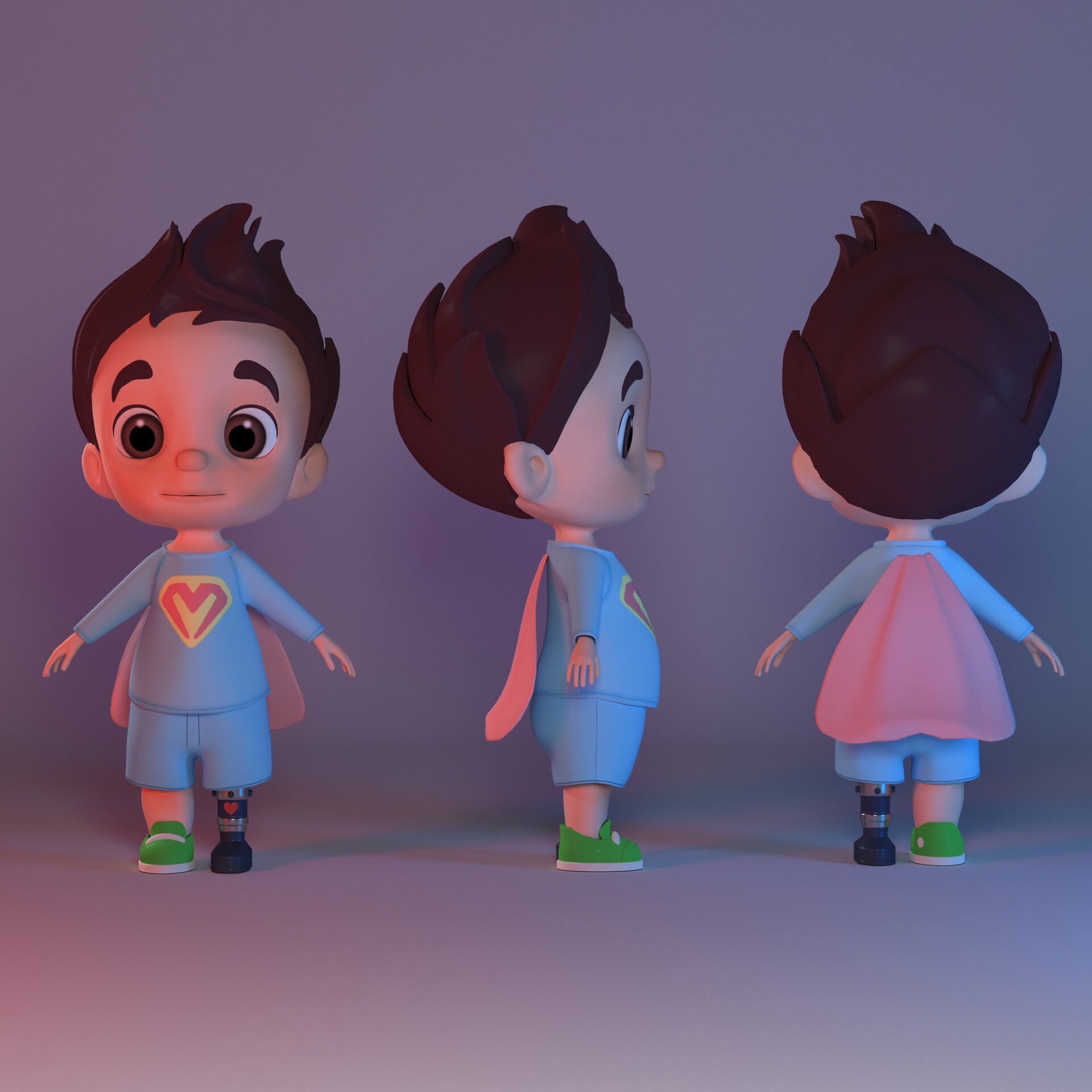 ArtStation - Cartoon 3D Character