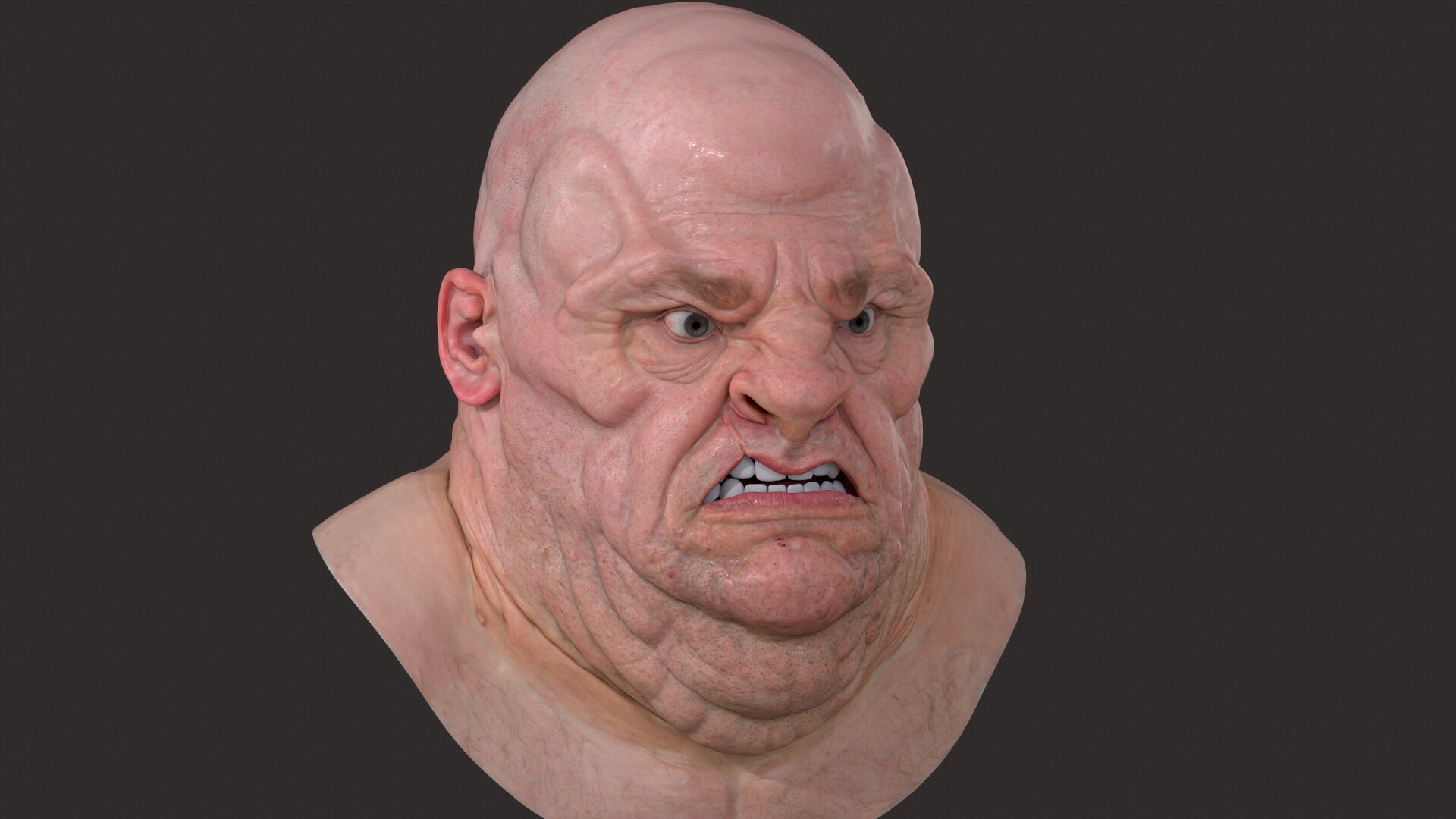 ArtStation - Ogre Head