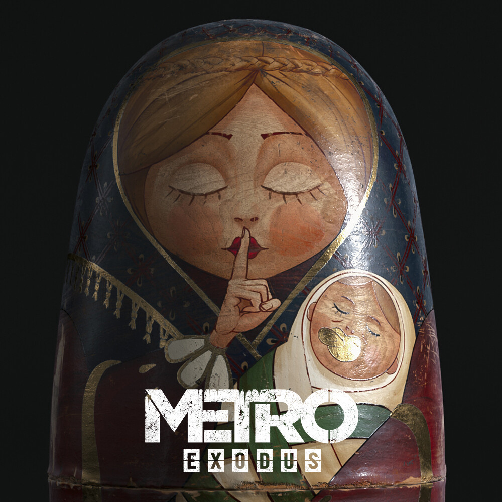 ArtStation - Metro Exodus cinematic trailer: Props