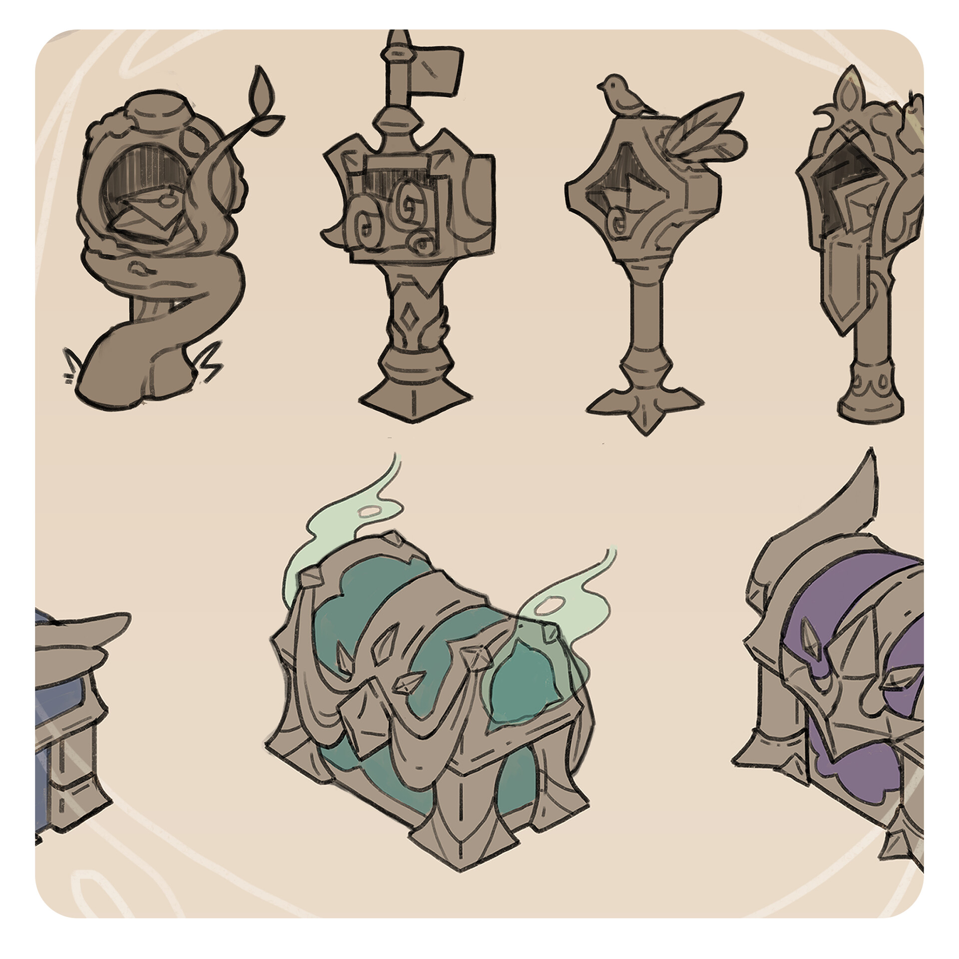 ArtStation - Cosy game concept