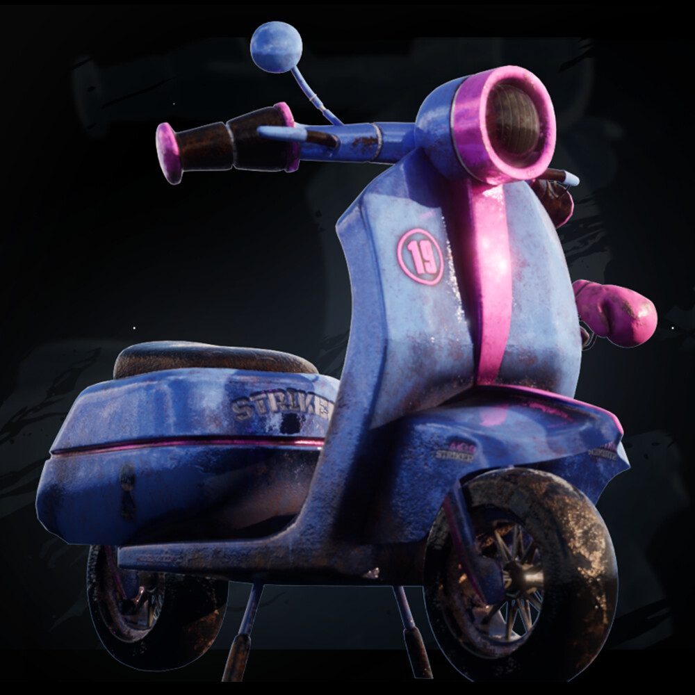 ArtStation - Scooter AK19 Striker