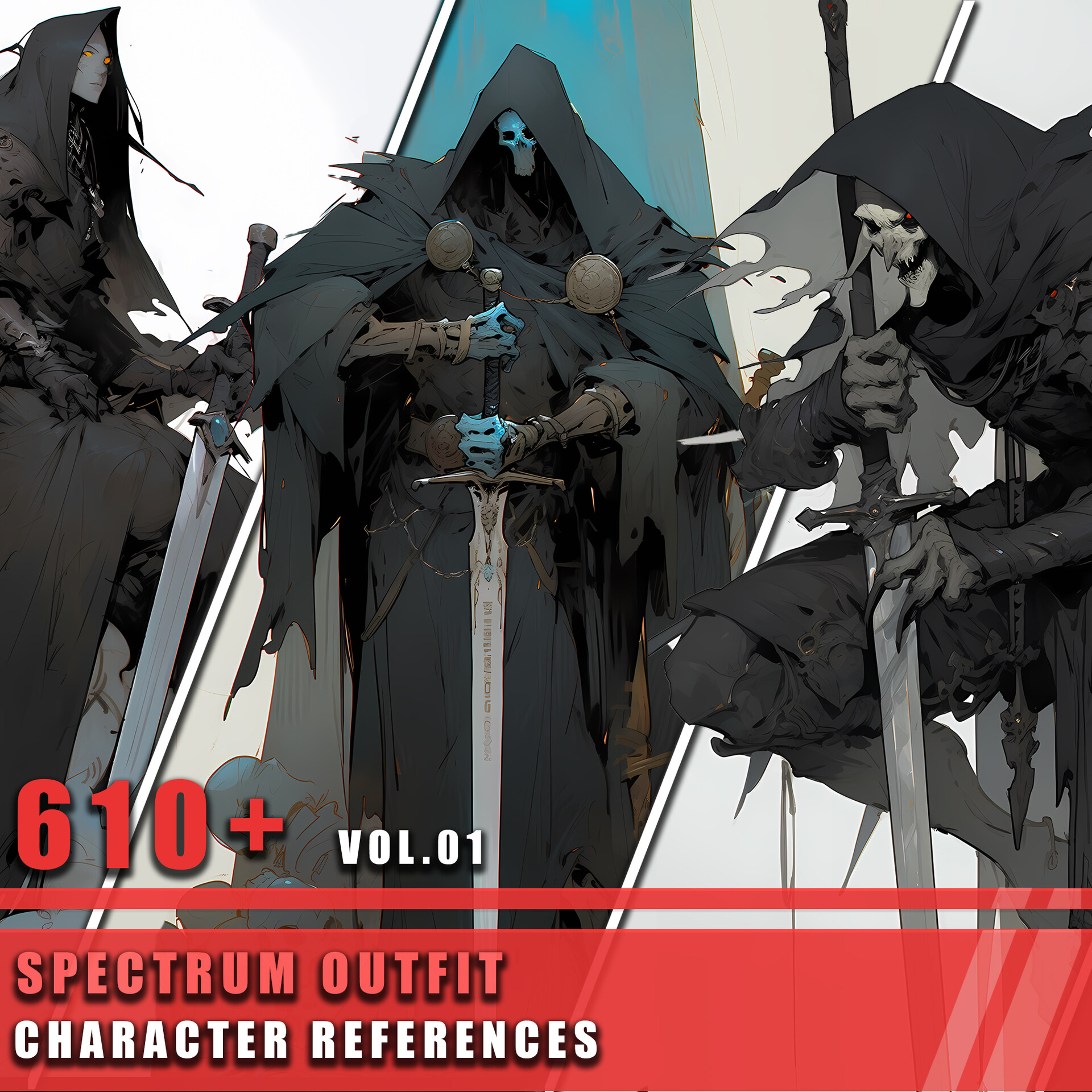 ArtStation - 610+ Spectrum Outfit - Character References Vol.01