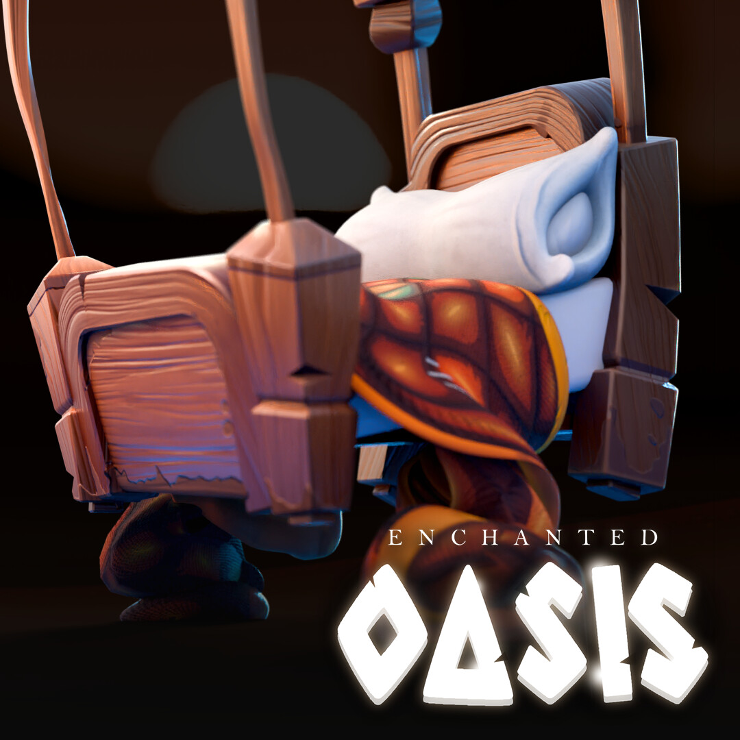 ArtStation - Mr Bed - Enchanted Oasis