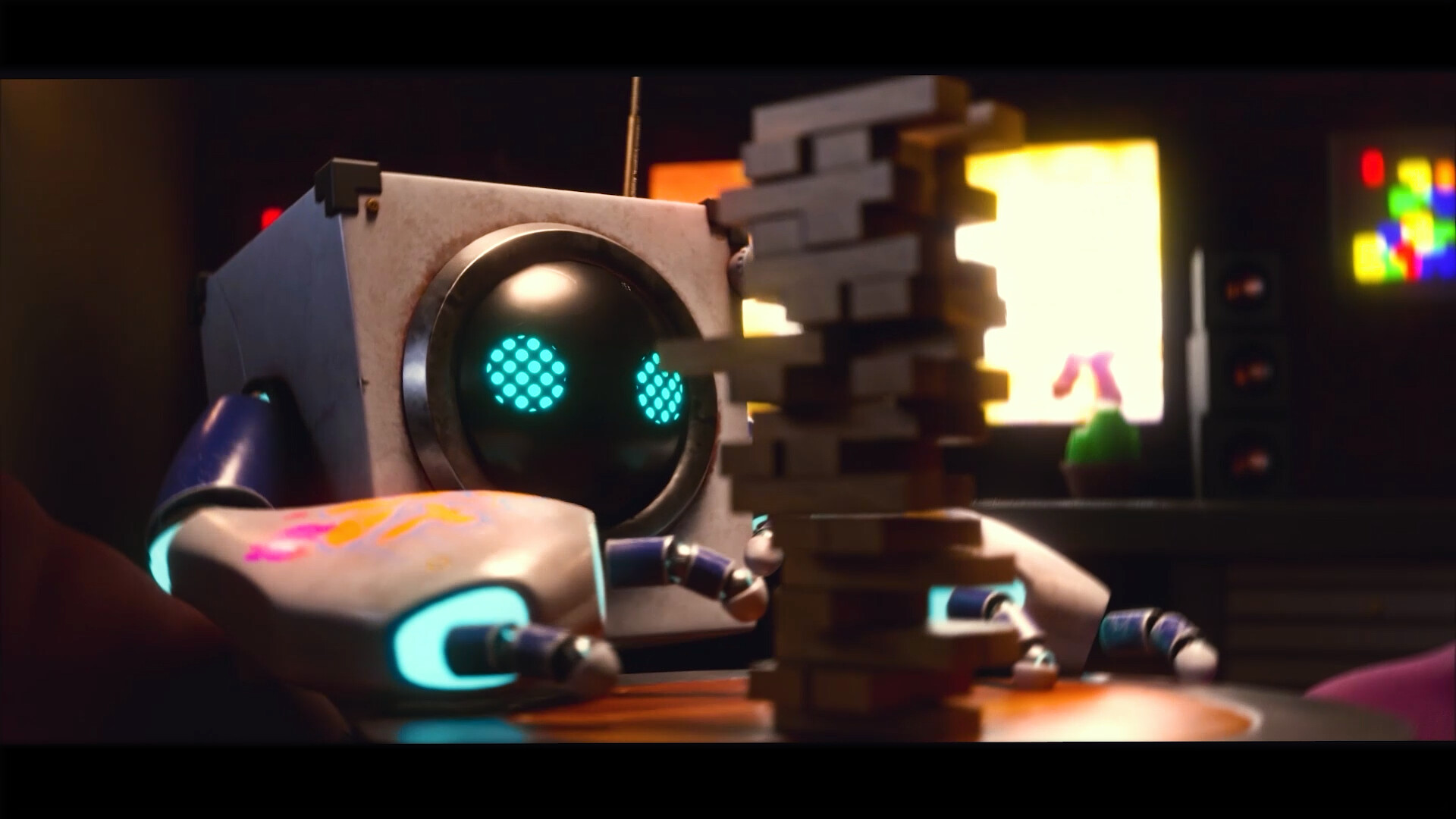 ArtStation - Jenga Showdown:Win or Loose? (CGI Animation)