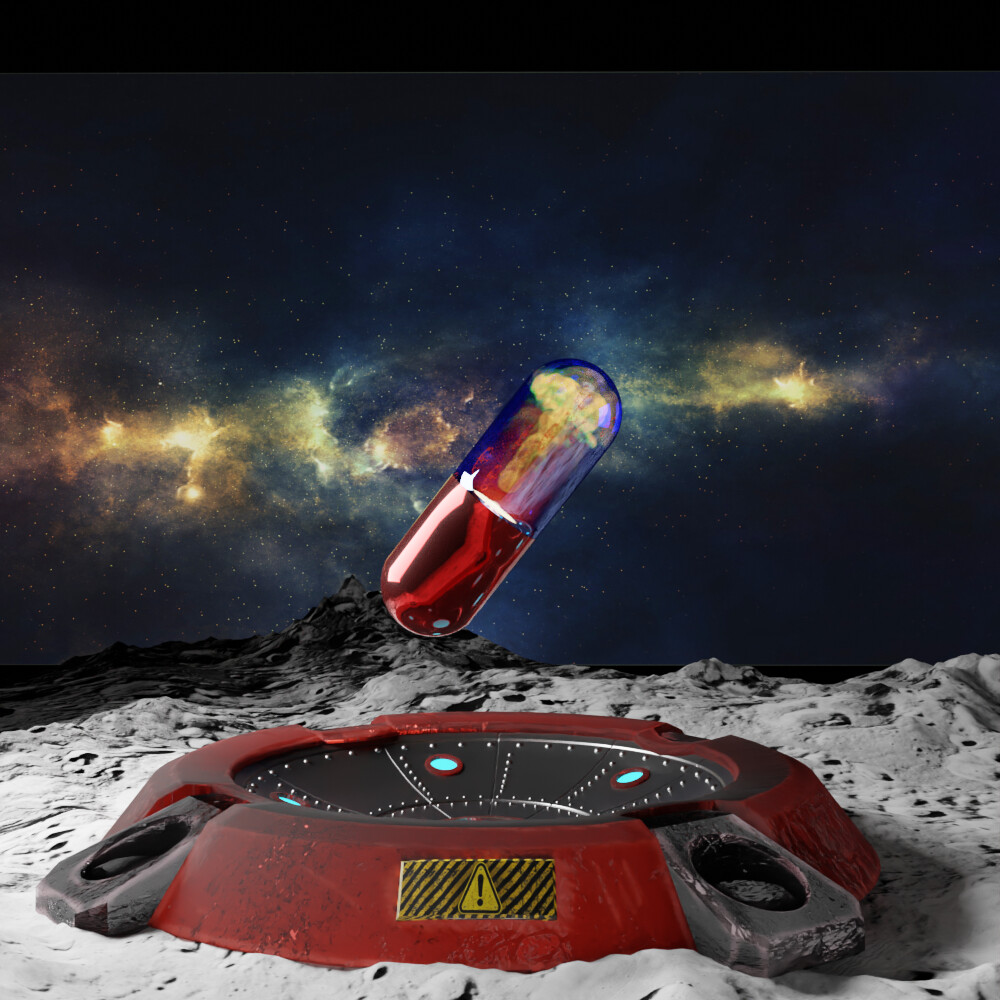 ArtStation - A space pill