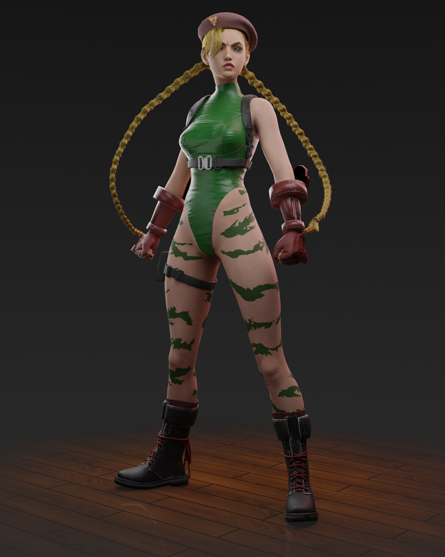 ArtStation - Cammy (street fighter)