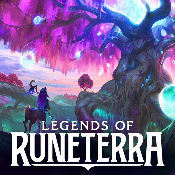 ArtStation - LoR - Lillia and the Dream Tree Home Screen