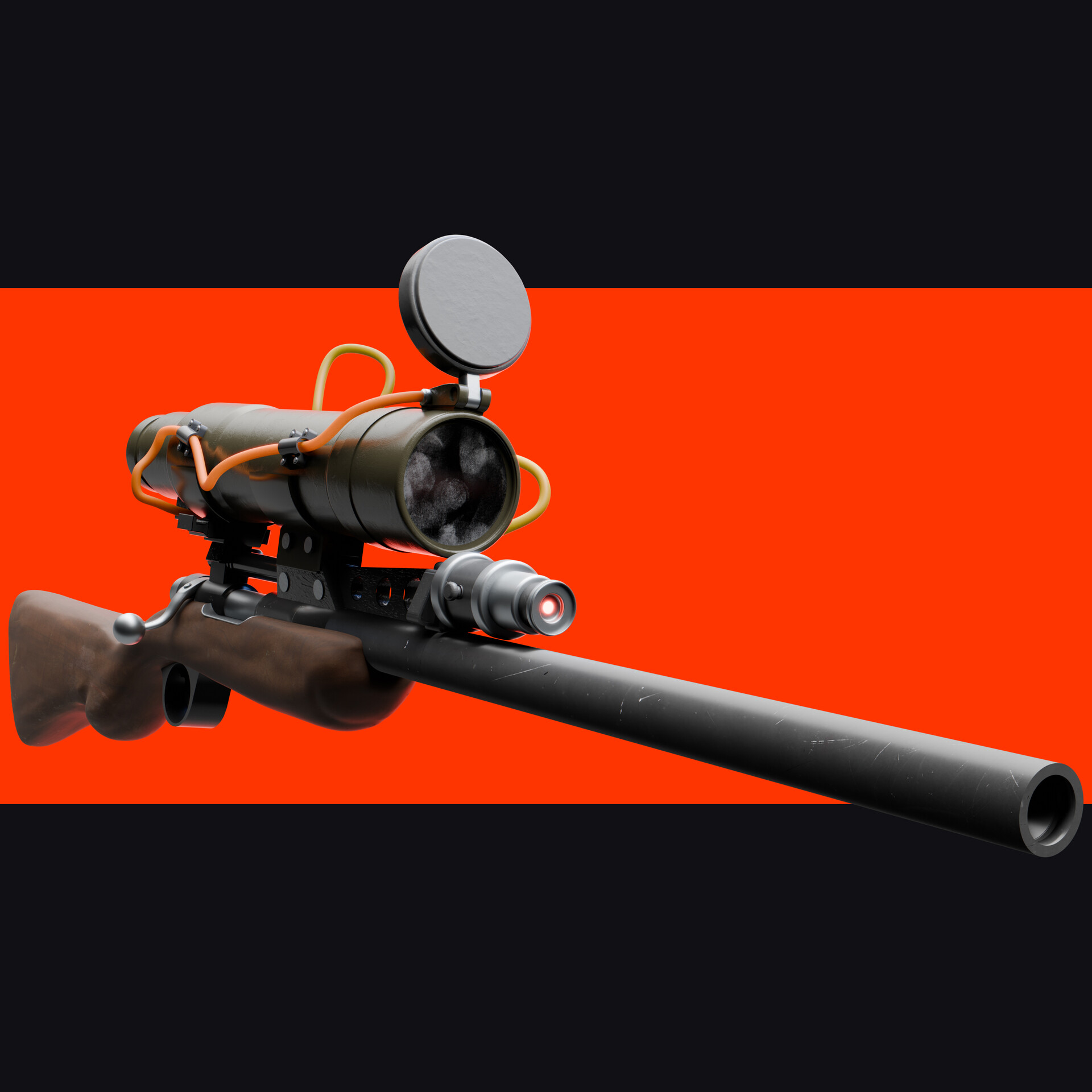 ArtStation - Sniper Rifle - TF2 Fan-Remake