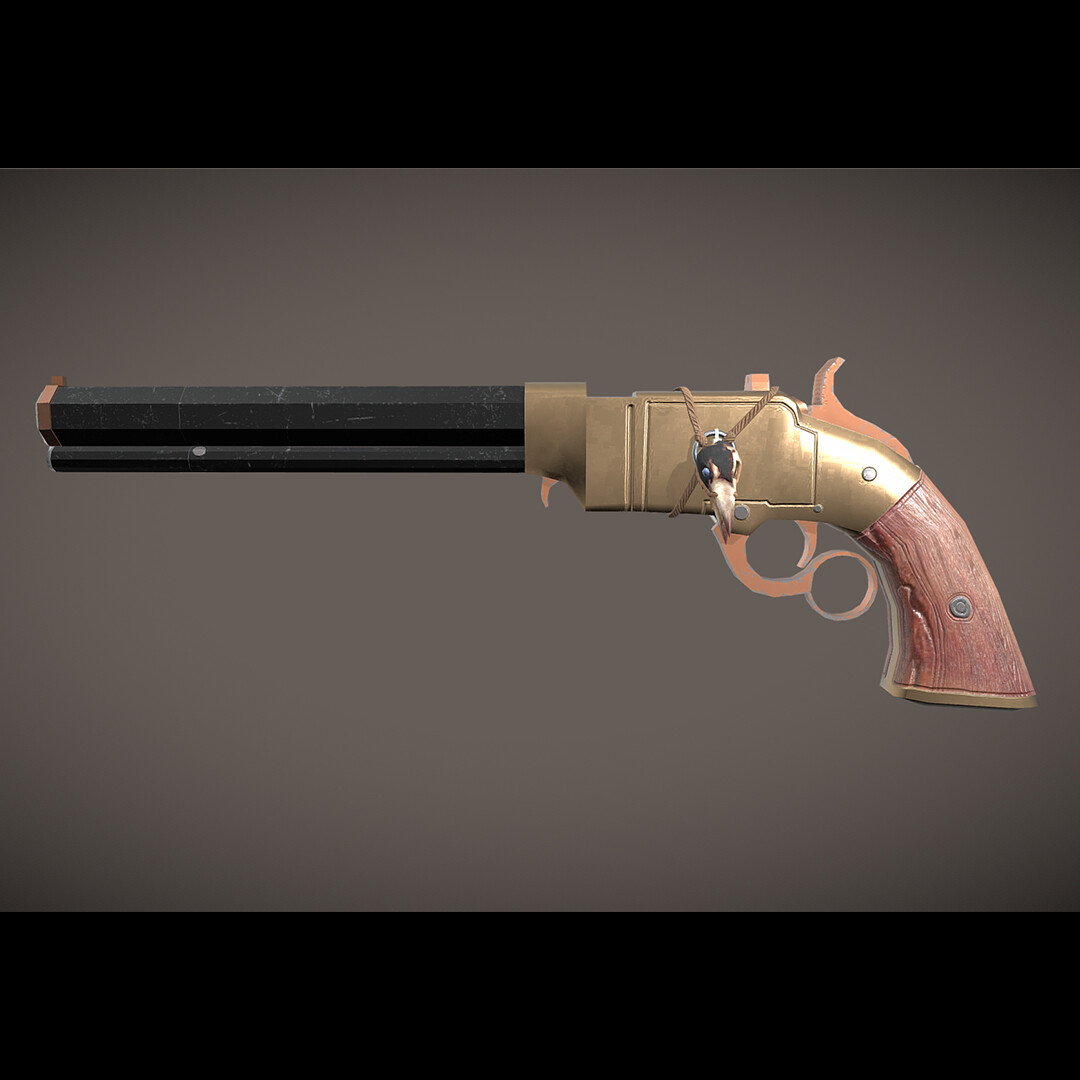 ArtStation - Volcanic Pistol