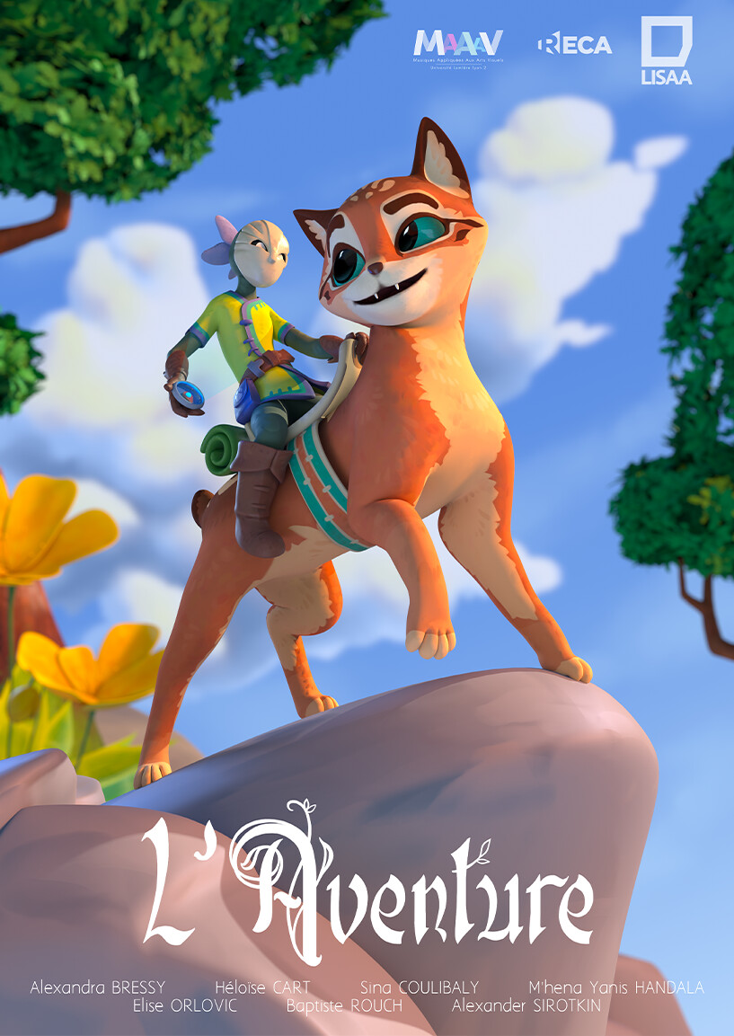 ArtStation - School Project : L'Aventure