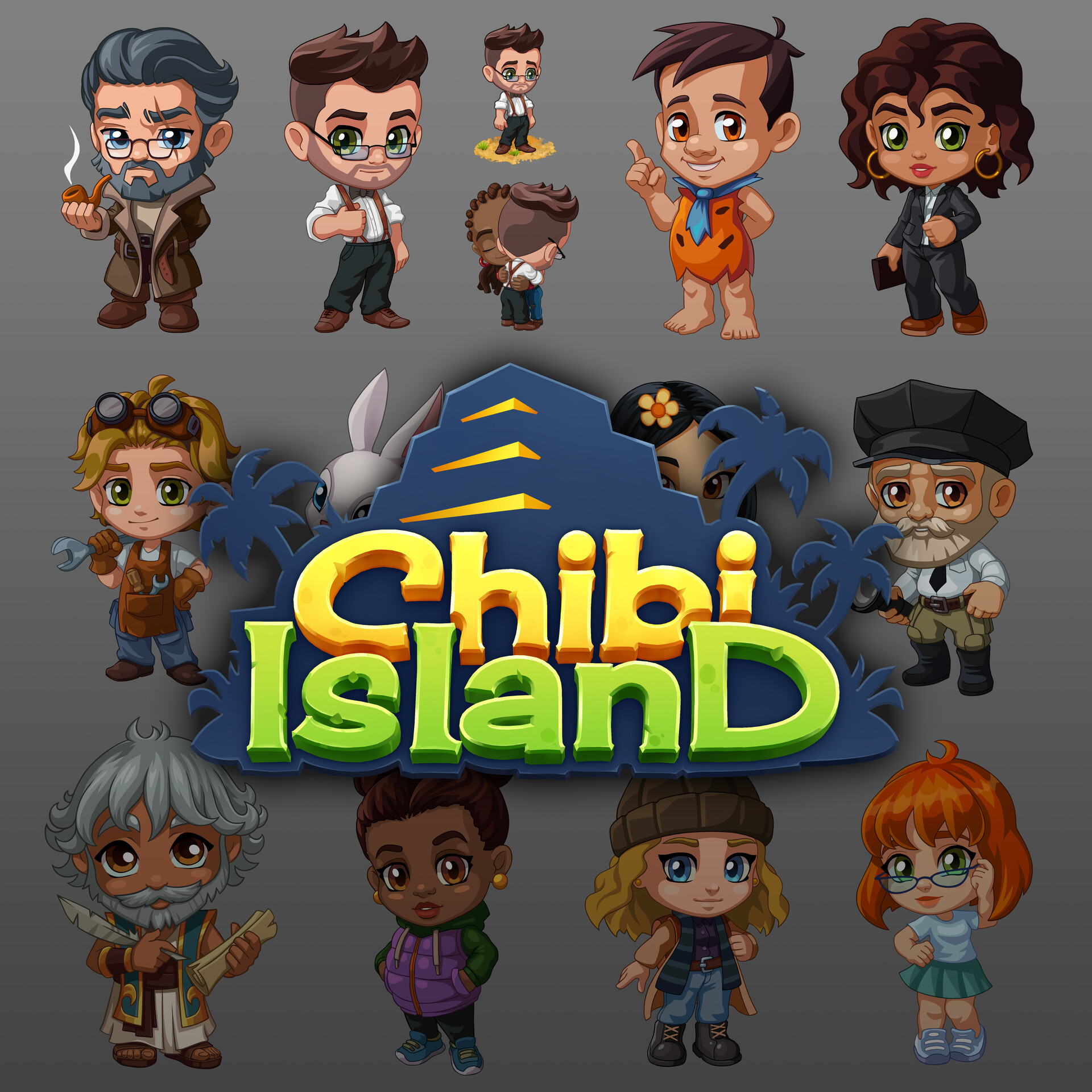 ArtStation - Art Chibi Island