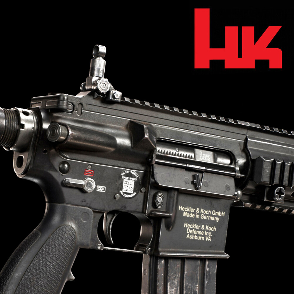 ArtStation - Heckler & Koch M27 Infantry Automatic Rifle