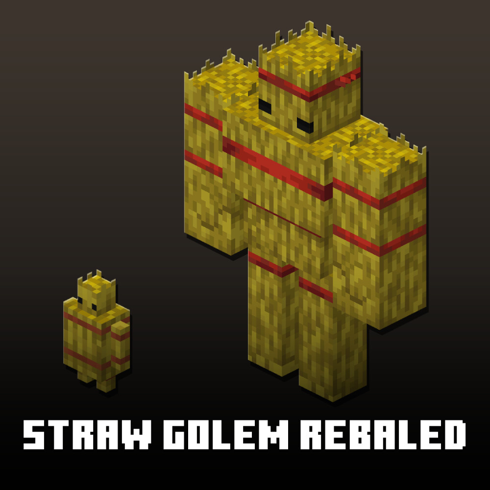Straw Golem FUN On X: "Adding Your Ideas To Minecraft: Hay Golem!