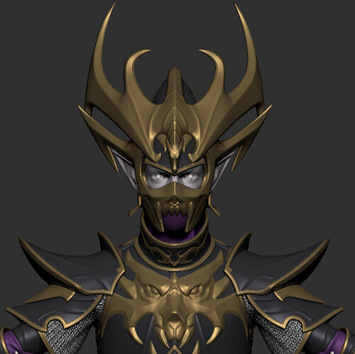 ArtStation - Dark Elf - Highpoly Sculpt