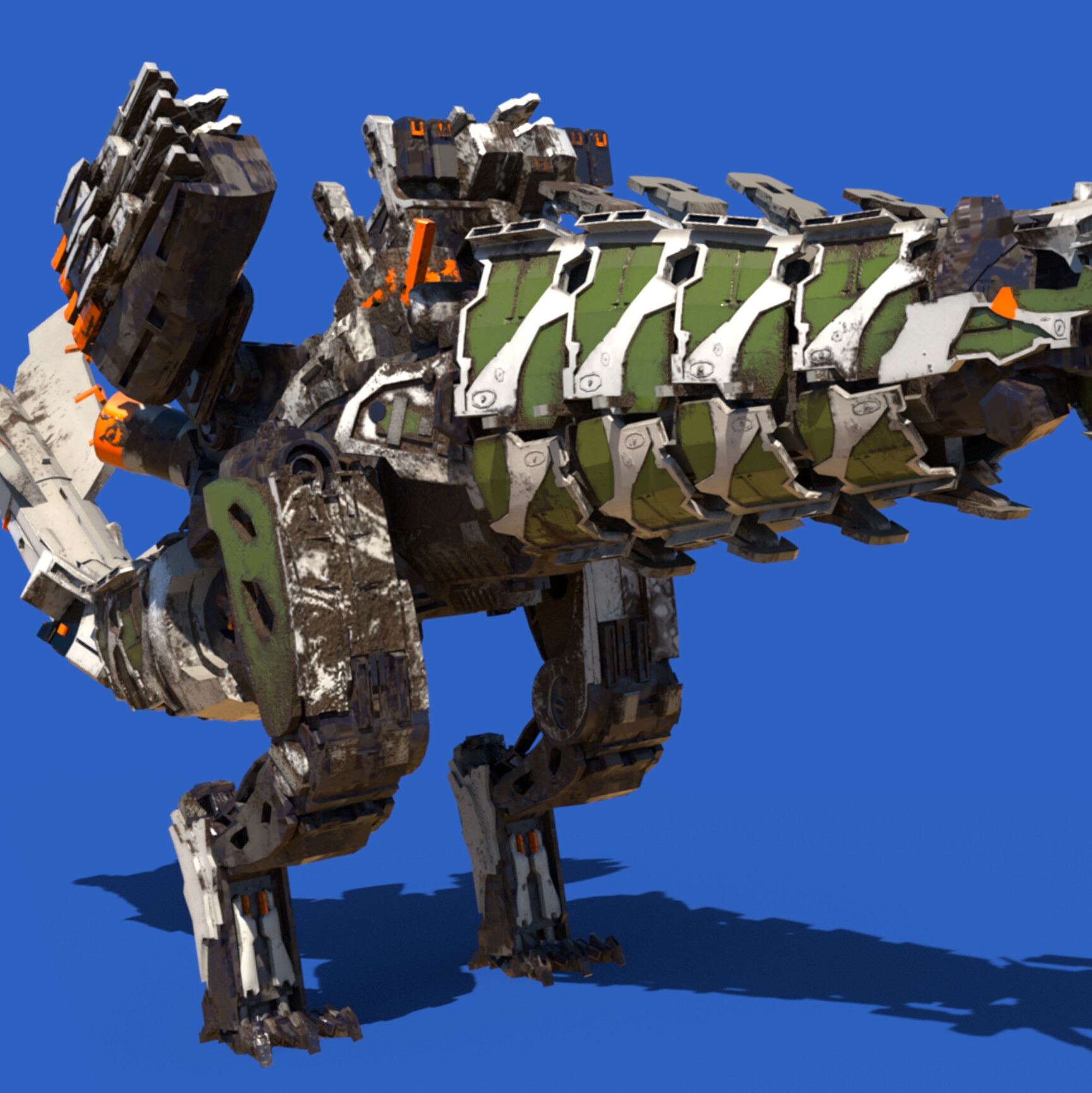 ArtStation - Thunderjaw: Custom Model Showcase