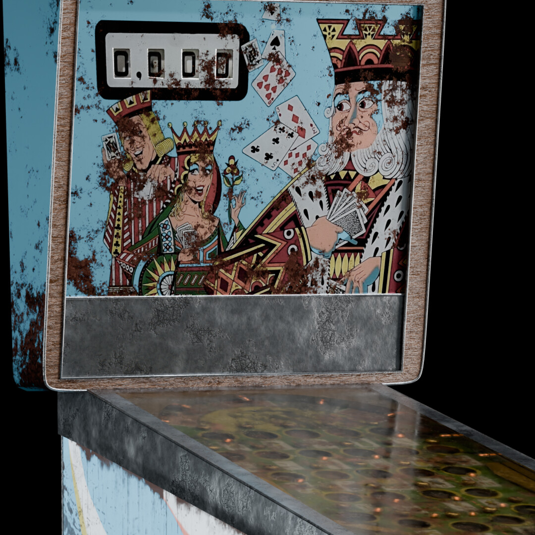 ArtStation - RETRO Pinball Machine