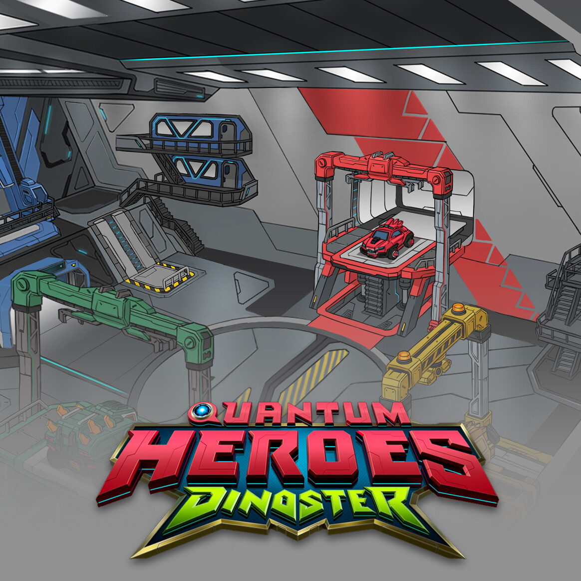 ArtStation - Quantum Heroes Dinoster - Dinoster's Garage