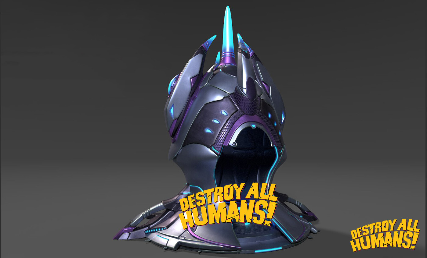 ArtStation - Destroy All Humans Zappomatic