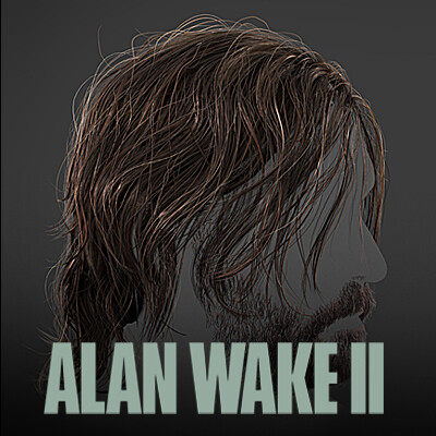 ArtStation - Alan Wake II - Alan Wake Hair