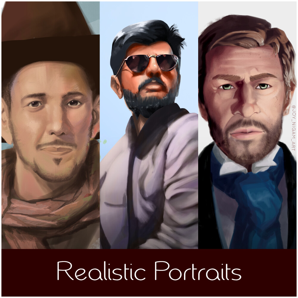 ArtStation - Realistic Portrait Showcase