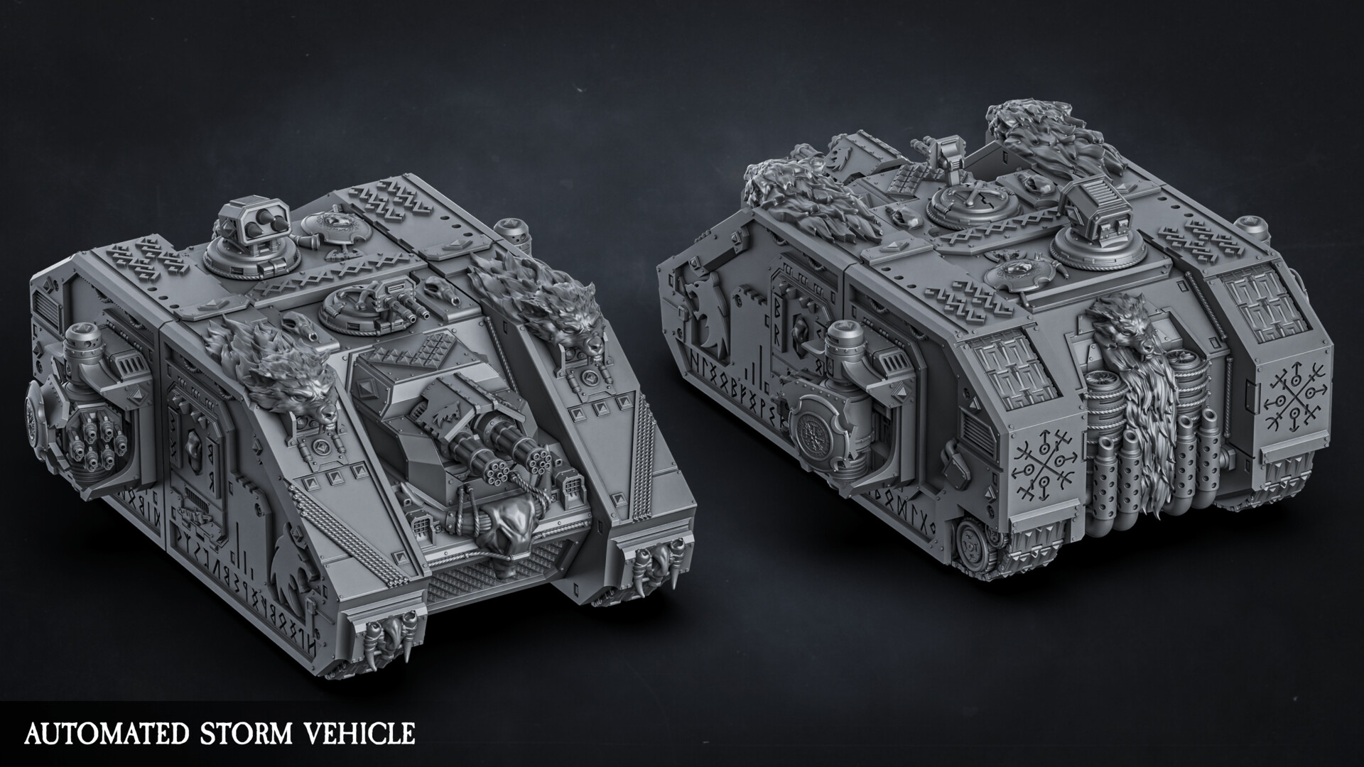 ArtStation - Automated Storm Vehicle