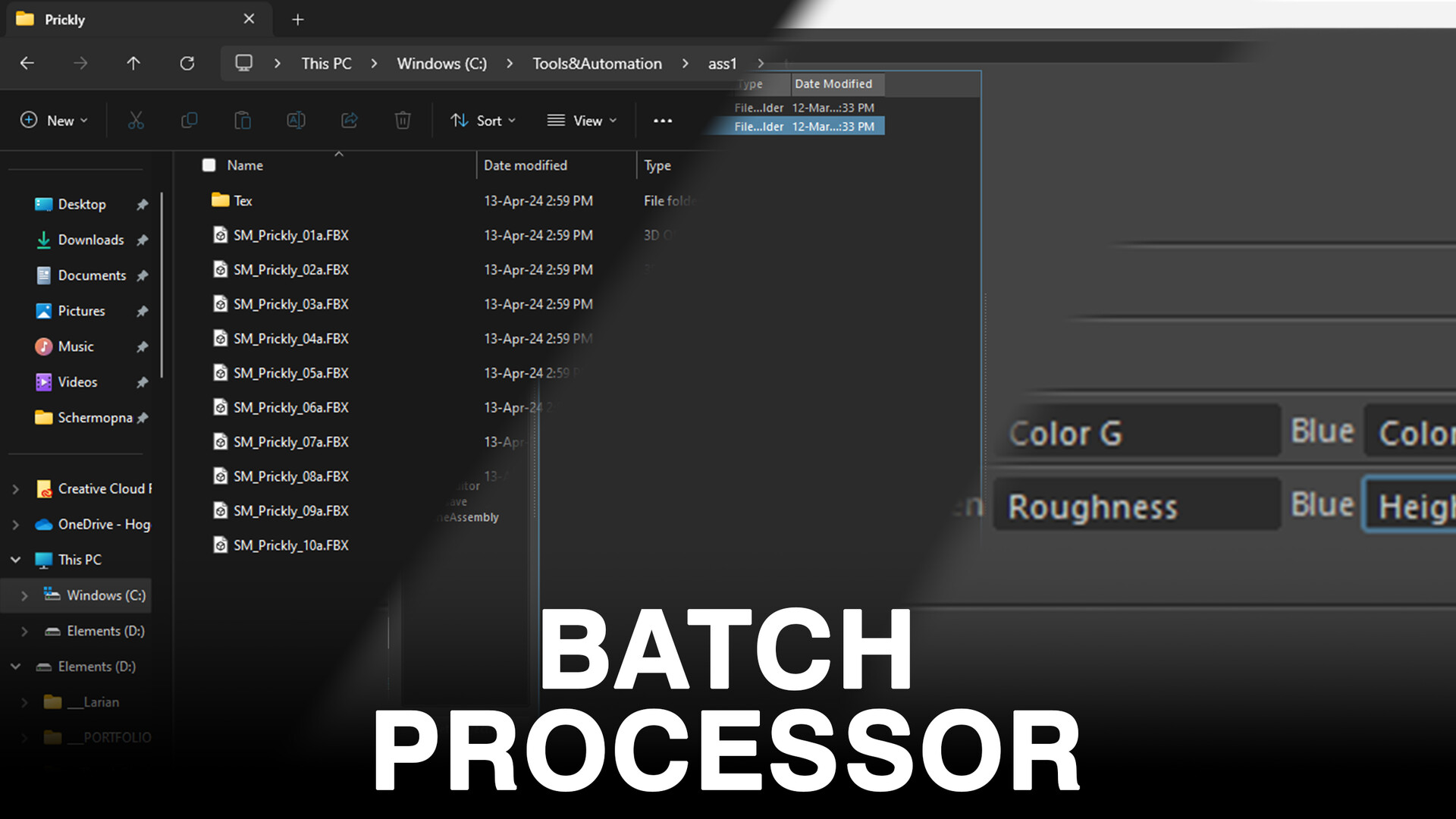 ArtStation - Maya Batch Processor